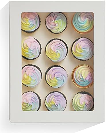 Top Shelf Elements Cupcake Carrier, Fashionable Green Cupcake Holder ...