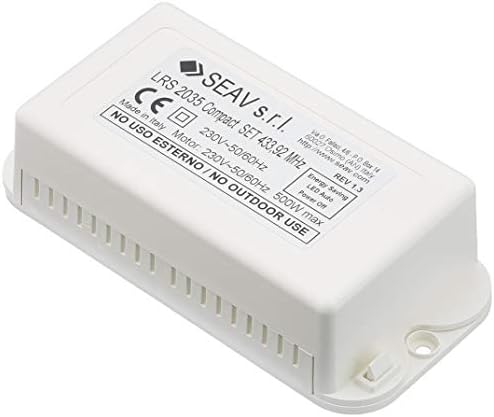 Seav LRS 2035 compact centralina elettronica per porte basculanti e serrande avvolgibili ...