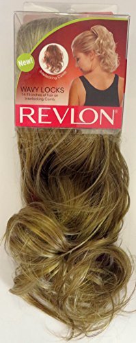 Amazon.com : REVLON Hairpiece, Wavy Locks, Golden Blonde with ...