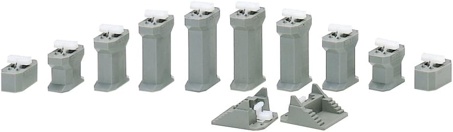 Amazon.com: KATO 23-015-1 N-Gauge Slope Piers Basic Set Railway Model ...