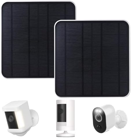Amazon.com : Ring Solar Charger,5W Ring Solar Panel Compatible with ...