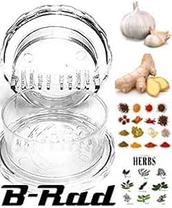 Amazon.com: B-Rad Garlic Ginger Grinder Twisting Mincer | Also for ...