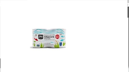 Amazon.com : 365 by Whole Foods Market, No Salt Albacore Tuna in Water ...