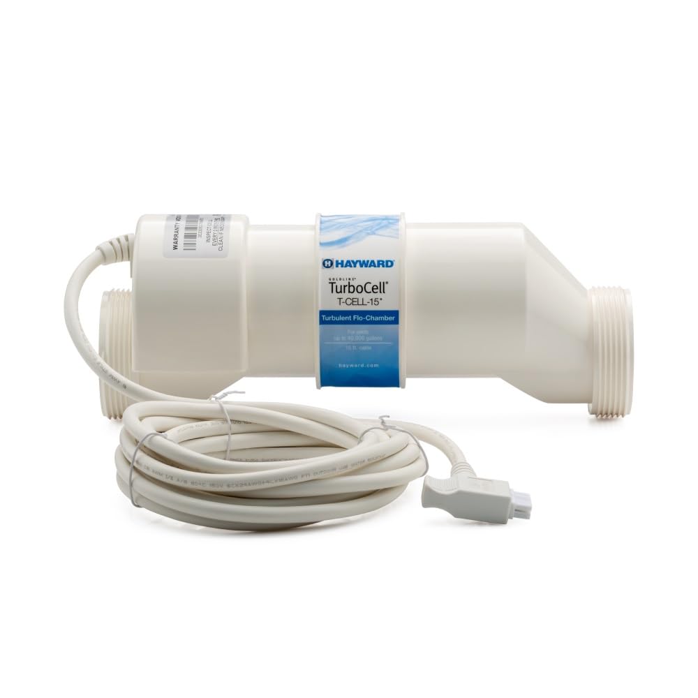 Hayward W3T-CELL-15 Pool Salt System, White : Amazon.ca: Patio, Lawn ...