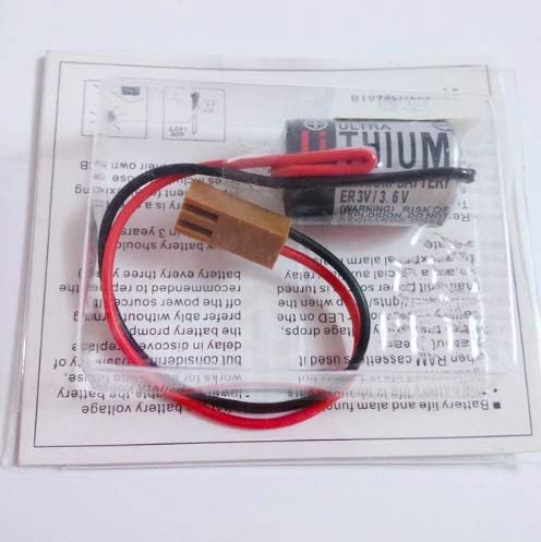 Amazon.com: Toshiba ER3V 3.6V Lithium PLC Battery in Factory Bag ...