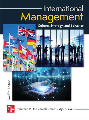 Loose Leaf for International Management: 9781265806361: International ...