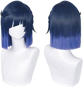 LZTLAGO Perruque synthétique d'anime pour femme, perruque Genshin ...