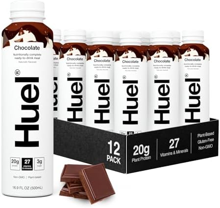 Amazon.com : Huel Vanilla Flavor Nutritionally Complete Food Powder ...