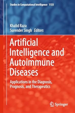 Amazon.com: Artificial Intelligence and Autoimmune Diseases: Applications in the Diagnosis ...