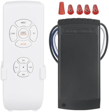 Universal Replacement Ceiling Fan Remote Control Kit, Speed, Light ...