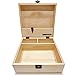 Amazon.com: Swag Gear Wooden Keepsake Box with Lock and Storage ...