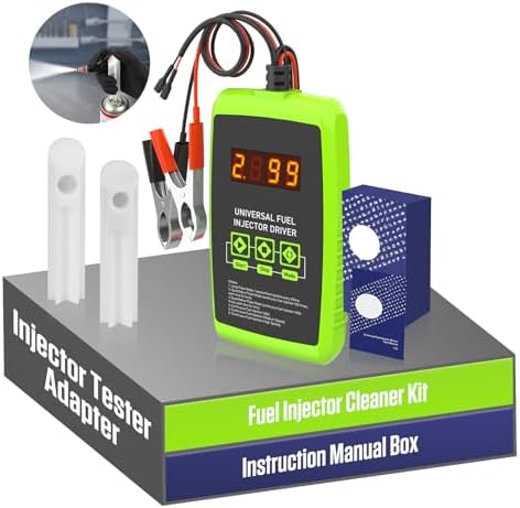 BELEY 12V Automotive Fuel Injector Tester Car Fuel Injector Cleaner ...