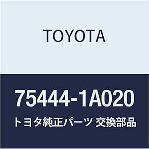 Amazon.com: Toyota Genuine Parts Luggage Compartment Door Name Plate No ...