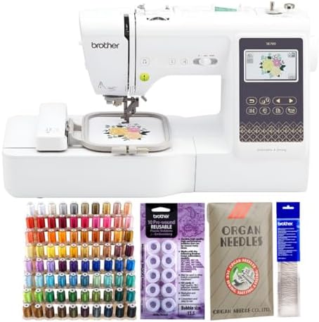 Amazon.com: Brother SE700 Sewing and Embroidery Machine with Hoop Area ...