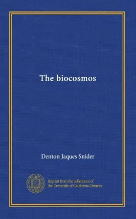 The biocosmos : Amazon.in: Books