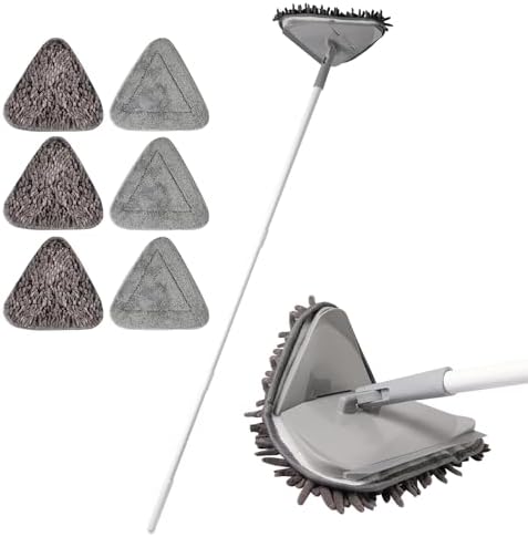 Amazon.com: Yocada Wall Cleaner Mop with Long Handle Baseboard Cleaner ...