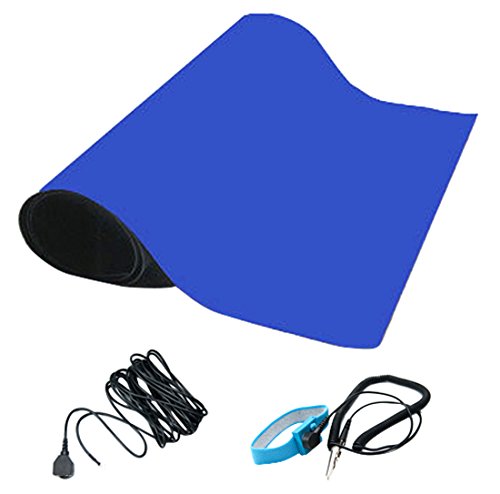 Amazon.com: Bertech ESD High Temperature Rubber Mat Kit with a Wrist ...