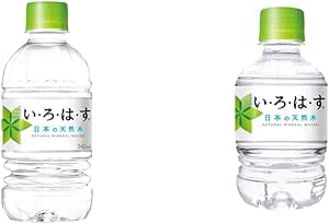 Amazon | 【セット買い】コカ・コーラ い・ろ・は・す 340mlPET×24本 + I LOHAS(い・ろ・は・す) 天然水 285mlPET×24本 | い・ろ・は・す（I ...