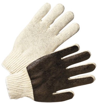Radnor Men's Medium-Weight Cotton/Poly String Knit Glove With PVC ...