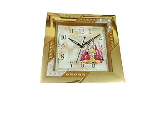 Buy Amazing Quality Wall Clock Navratra and Diwali Special Laxmi Ji ...