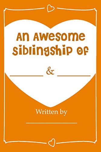 Amazon.com: An Awesome Siblingship - Fill In Journal Book Gift For Your ...