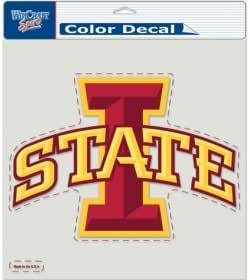 Amazon.com: Iowa State Cyclones Die-cut Decal - 8''x8'' Color : Sports ...