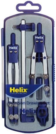 Helix Precision Drawing Set - Color: None : Amazon.co.uk: Stationery ...