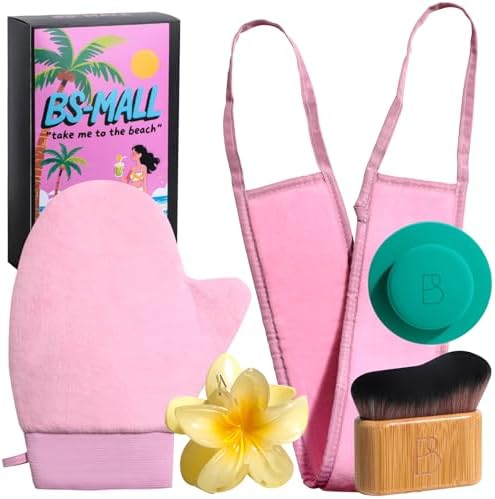 Amazon.com: BS-MALL 5-Piece Body Lotion Self Tanning Mitt Application ...