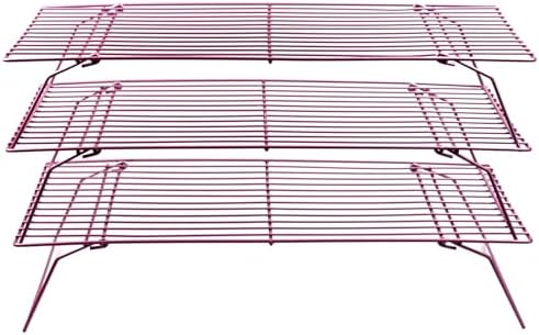 HaWare Cooling Rack, 3-Tier Stainless Steel Wire Rack Cooling Oven Tray ...