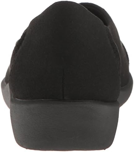 Amazon.com | Clarks Women's CloudSteppers Sillian Jetay Flat | Loafers ...