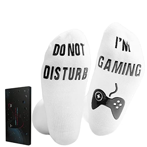 Snapklik.com : Do Not Disturb Im Gaming Socks, Gaming Sock Novelty Gift ...