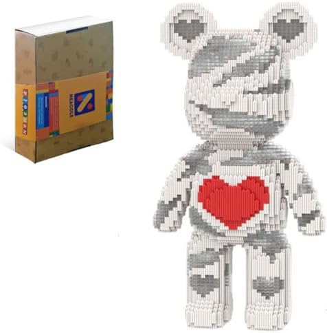 Neacole Bear Building Blocks (7220PCS) 43/46CM Bear Building Bricks ...