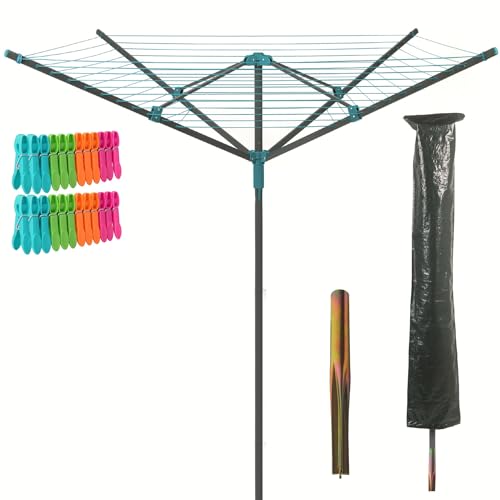 7 Best Rotary Washing Lines In 2022 (Make Outdoor Drying Easy)
