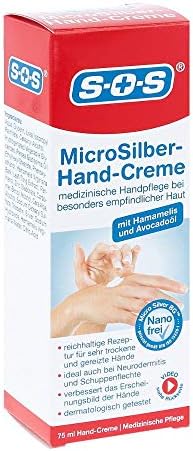 SOS MICROSILBER Handcreme 75 ml : Amazon.de: Kosmetik