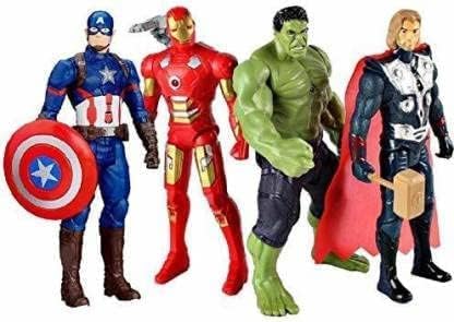 Buy MIRACLE MYSTERY 4 Superhero Mini Figures | Mini Hero Action Figures ...