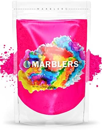 Amazon.com: MARBLERS Fluorescent Pigment Powder [Neon Pink] 3oz (85g ...