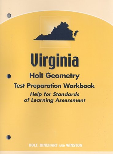 Amazon.com: Geometry Test Prep Workbook Grade 10: Holt Geometry ...