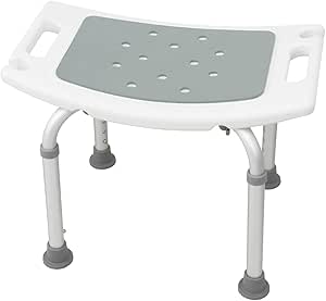 Amazon.co.jp: WEIMALL シャワーチェア 滑り止め 介護用 高齢者 8段階調節可能 お風呂椅子 お風呂 風呂椅子 シャワー用 軽量 浴槽椅子 高さ調節 クッションマット付き ...