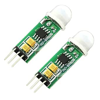 IDUINO 2PCS HC-SR505 Human Body Infrared PIR Motion Sensor Precise ...