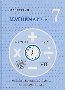 Mastering Mathematics Grade 7 Math Pupil Textbook: Rod and Staff ...