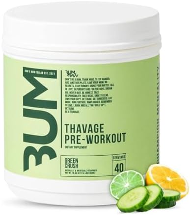 Amazon.com: RAW N - Essential Pre - Thavage Workout Formula, Sports ...