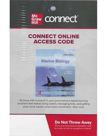 Connect Access Code Card for Marine Biology, 12th edition: Peter Castro ...