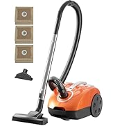 Amazon.com - HawKam Bagged Canister Vacuum Cleaners for Home, 1300W ...