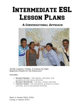 Amazon.com: Intermediate ESL Lesson Plans: A Conversational Approach ...