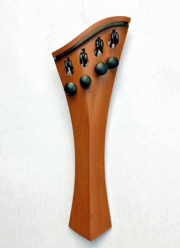 MUSICAL STRINGÃ‚ Violin Harp Tailpiece Built in Light Tuners Boxwood 4/ ...