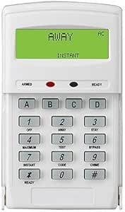 Amazon.com: 6165EX Slimline Custom Alpha Keypad for Vista Systems, 32 ...