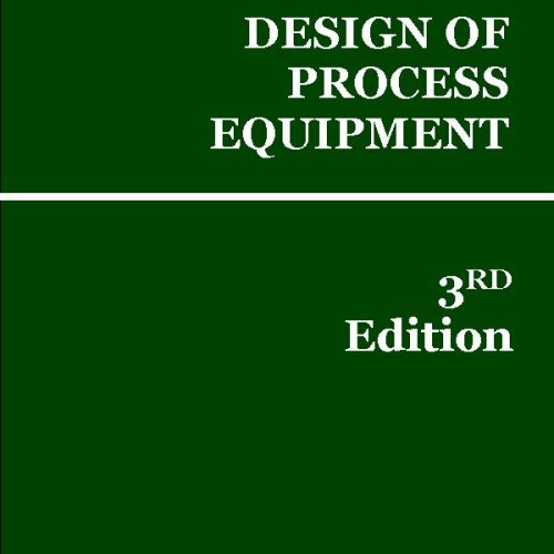Design of Process Equipment: Selected Topics : Mahajan, Kanti K ...