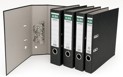 Alba Rado Box File, Black, F/C 8 cm Broad, 5 Pieces Set : Amazon.ae ...