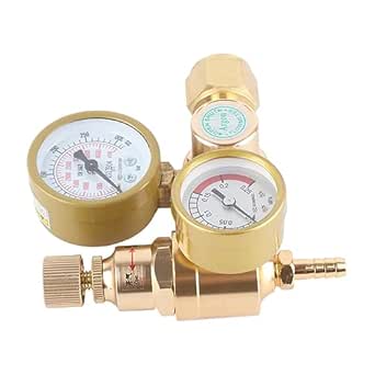 CO2 Regulator, Easy to Use 15/16in Female Thread Inlet CO2 Gauge 1/4in ...