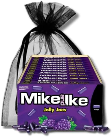 Amazon.com : Mike & Ike GRAPE JOLLY JOES - Gift Pack of 12, 4.25 oz ...